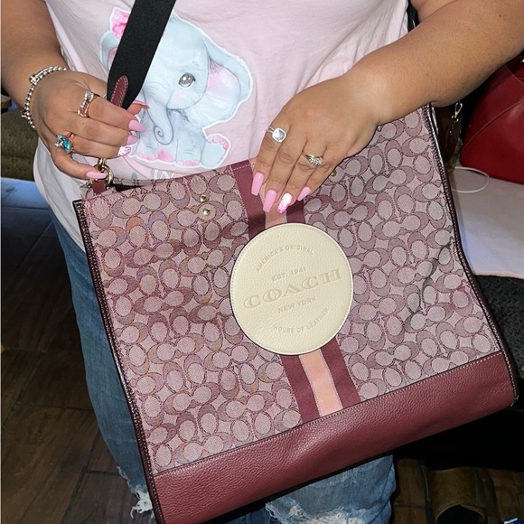 Coach | Bags | Extra Large Coach Cross Body Or Carry | Poshmark